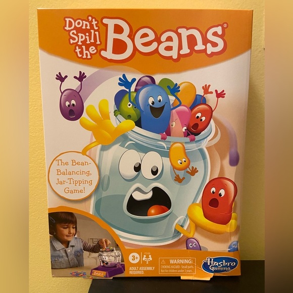 Hasbro | Toys | Dont Spill The Beans Kids Game New | Poshmark